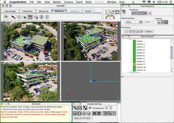 Architosh: Feature Reviews: ImageModeler 3.5