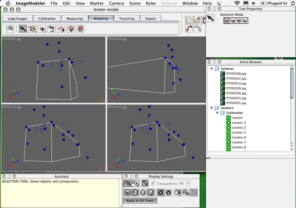 Architosh: Feature Reviews: ImageModeler 3.5